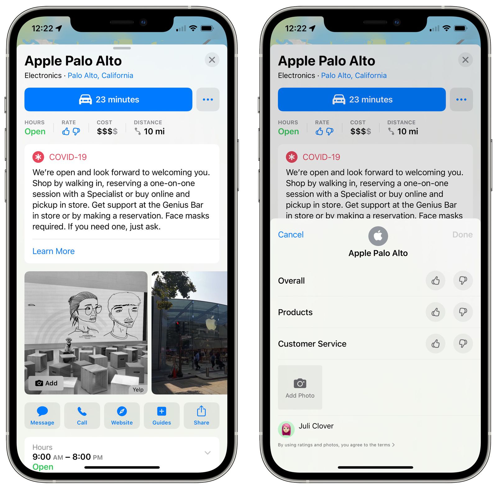 Apple Expands Native Maps Rating and Review Feature to the U.S. - MacRumors
