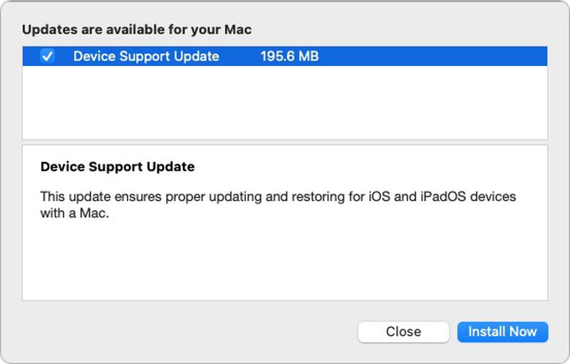 Apple Now Issues Mac-iOS Device Syncing Updates Via Software Update ...