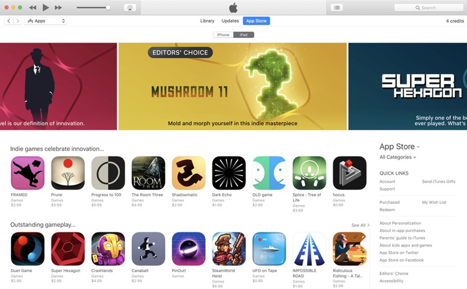 App Store Featuring Indie Games as Part of New Promotion - MacRumors