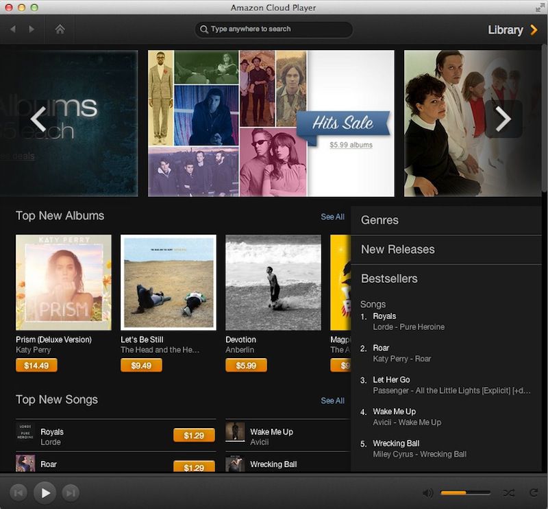 Amazon Launches Cloud Player App for Mac - MacRumors