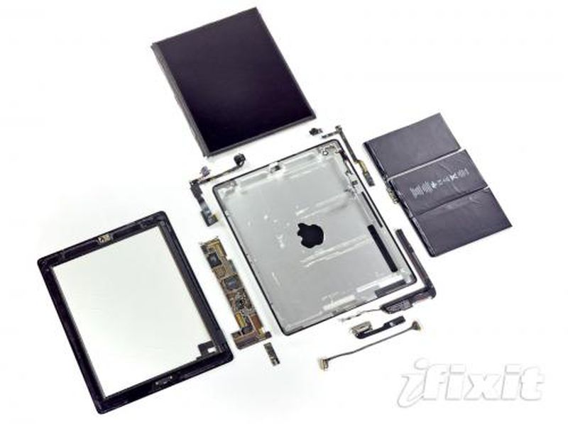 iPad 2 Teardown: A5, 'Neat and Tidy' Interior, Massive But Thin Battery ...