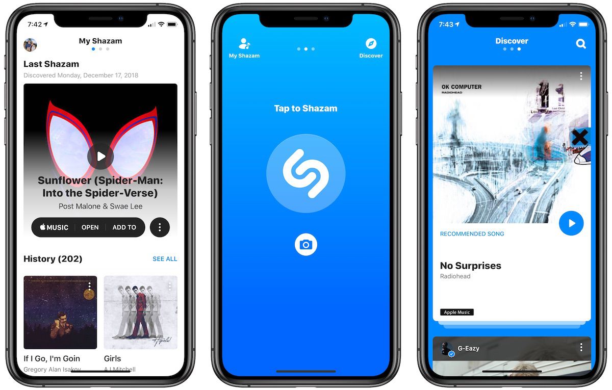 Shazam App is Now Ad-Free Following Apple Acquisition - MacRumors