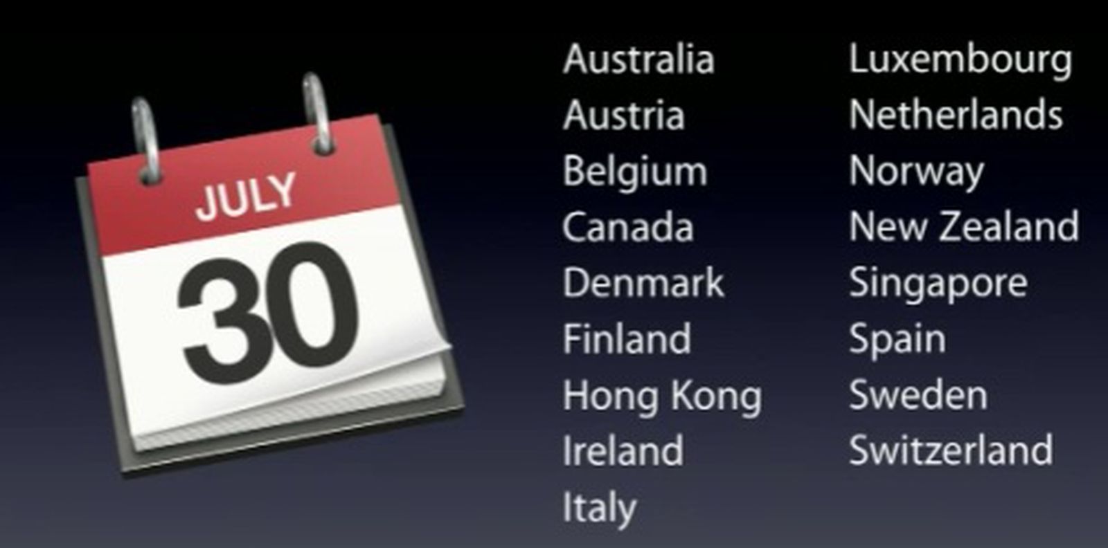 Apple Officially Announces July 30th International iPhone 4 Launches ...