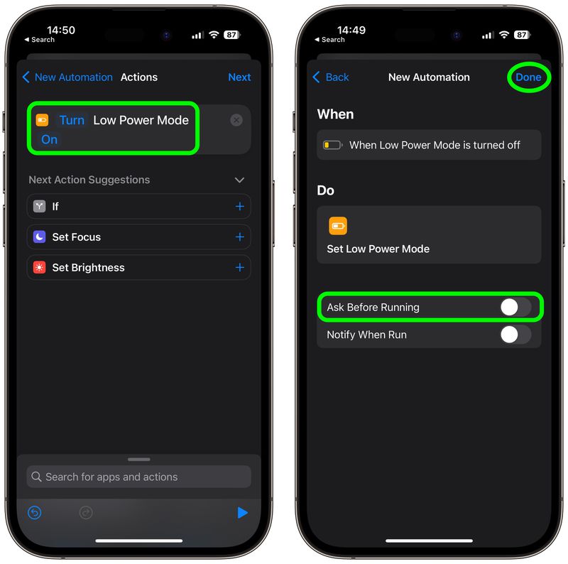 How to Prevent Your iPhone's Low Power Mode From Turning Off - MacRumors