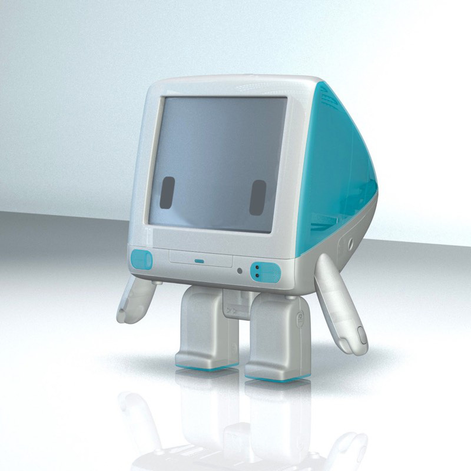 Designer Brings iMac G3 to Life With Cute iBot G3 Toy - MacRumors
