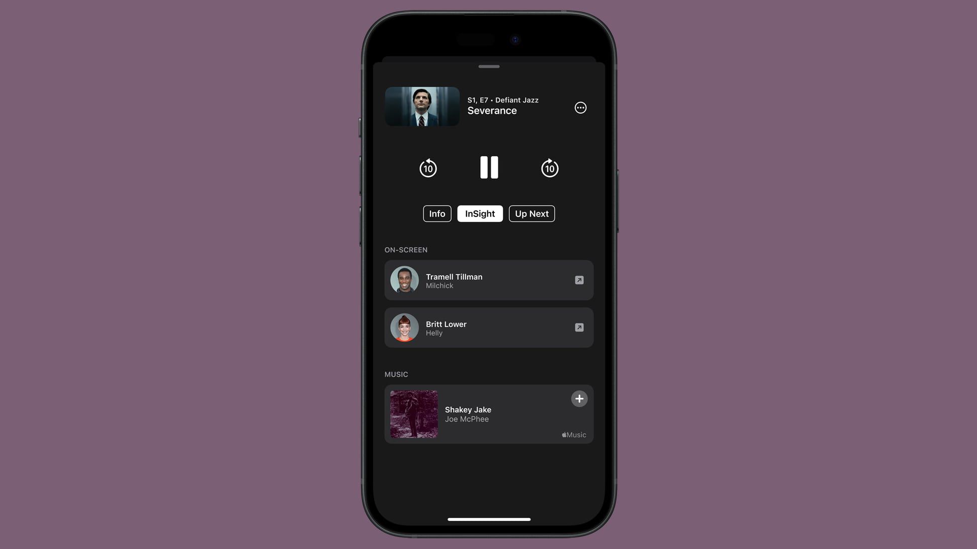 Latest iOS 18 and tvOS 18 Betas Add Apple TV InSight Feature - MacRumors