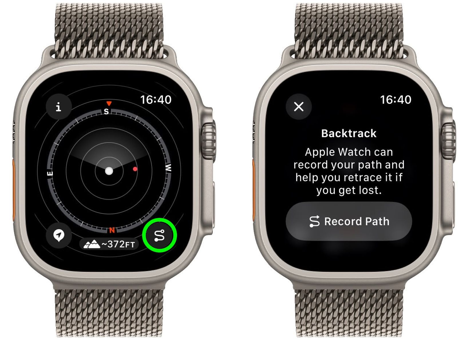 Use Apple Watch Backtrack to Retrace Your Steps - MacRumors