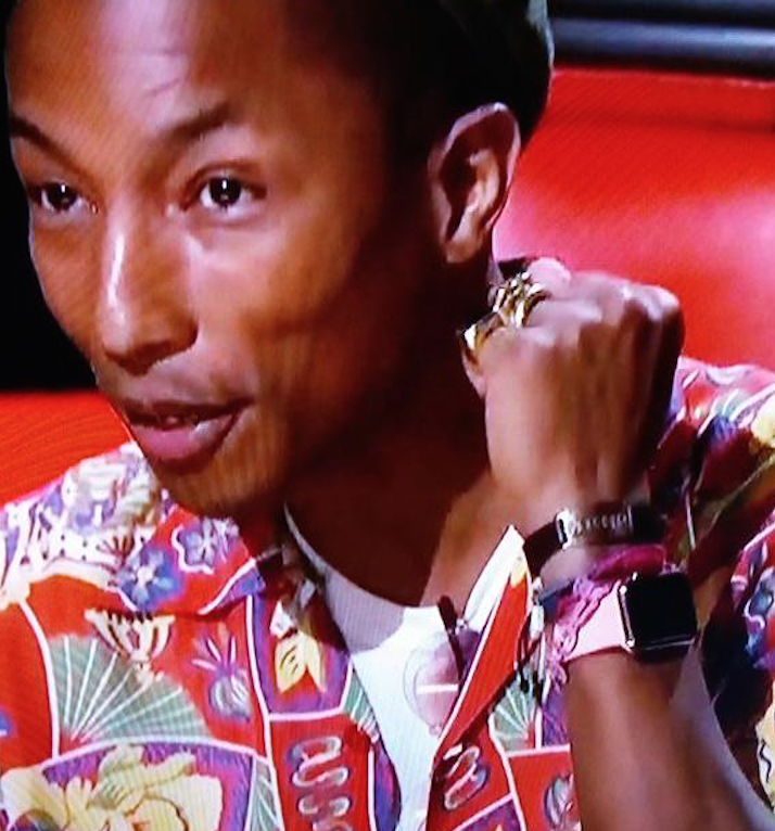 Apple Watch Makes Reality TV Debut on 'The Voice' Judge Pharrell ...