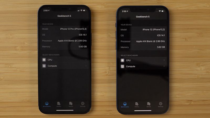 Hands-On Comparison: iPhone 12 vs. iPhone 12 Pro - MacRumors