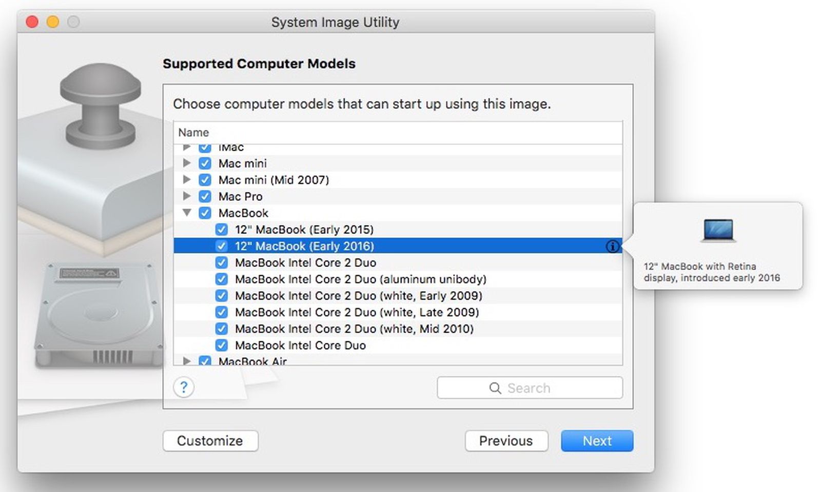 References to 2016 12-Inch MacBook Spotted in OS X System Image Utility [Updated] - MacRumors