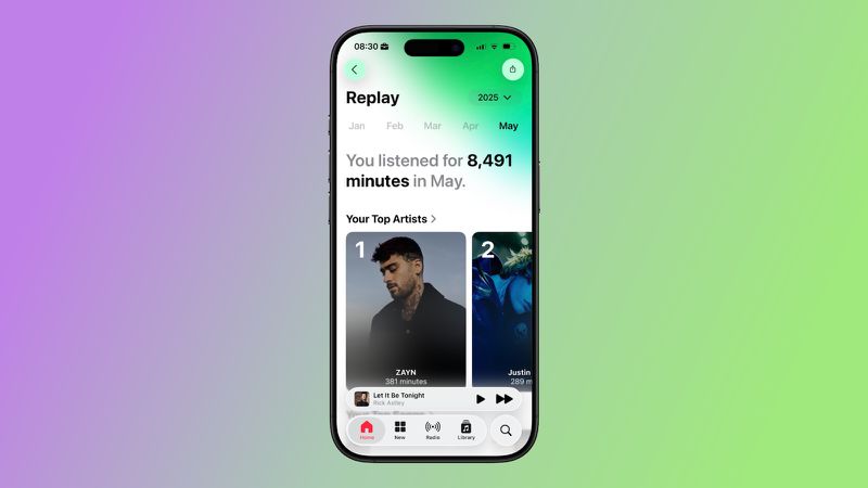 iOS 26 Streamlines Apple Music Replay - MacRumors