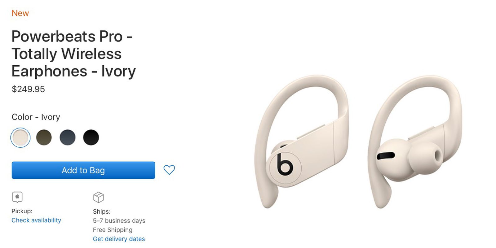 Powerbeats Pro in Ivory, Moss, and Navy Now Available for Pre-order ...