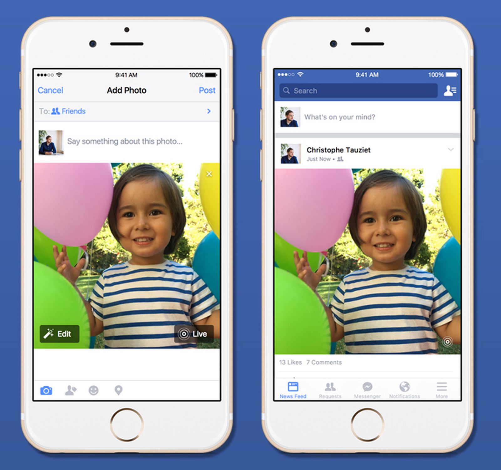 Facebook for iOS Gaining Support for iPhone 6s Live Photos Starting ...