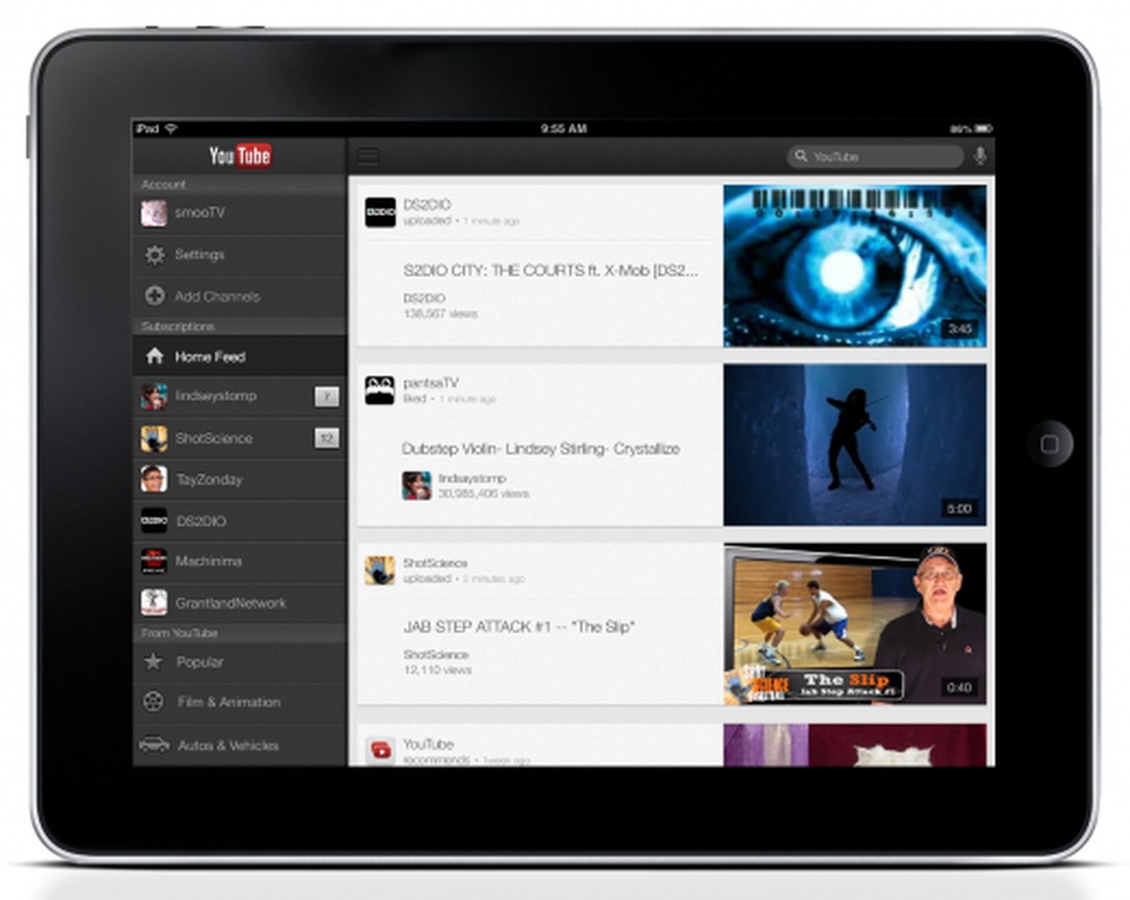 Google Updates YouTube for iOS App, Adds iPad, AirPlay, iPhone 5 ...
