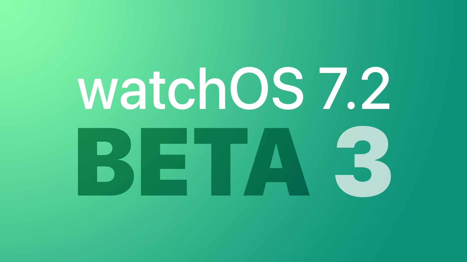 Apple Seeds Third Beta of watchOS 7.2 to Developers - MacRumors