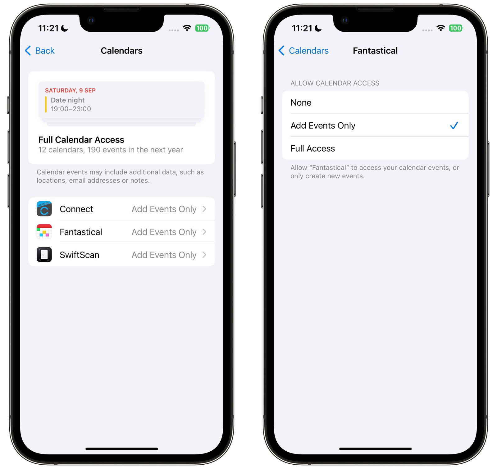 iOS 17: How to Control Which Apps Have Access to Your Calendars - MacRumors