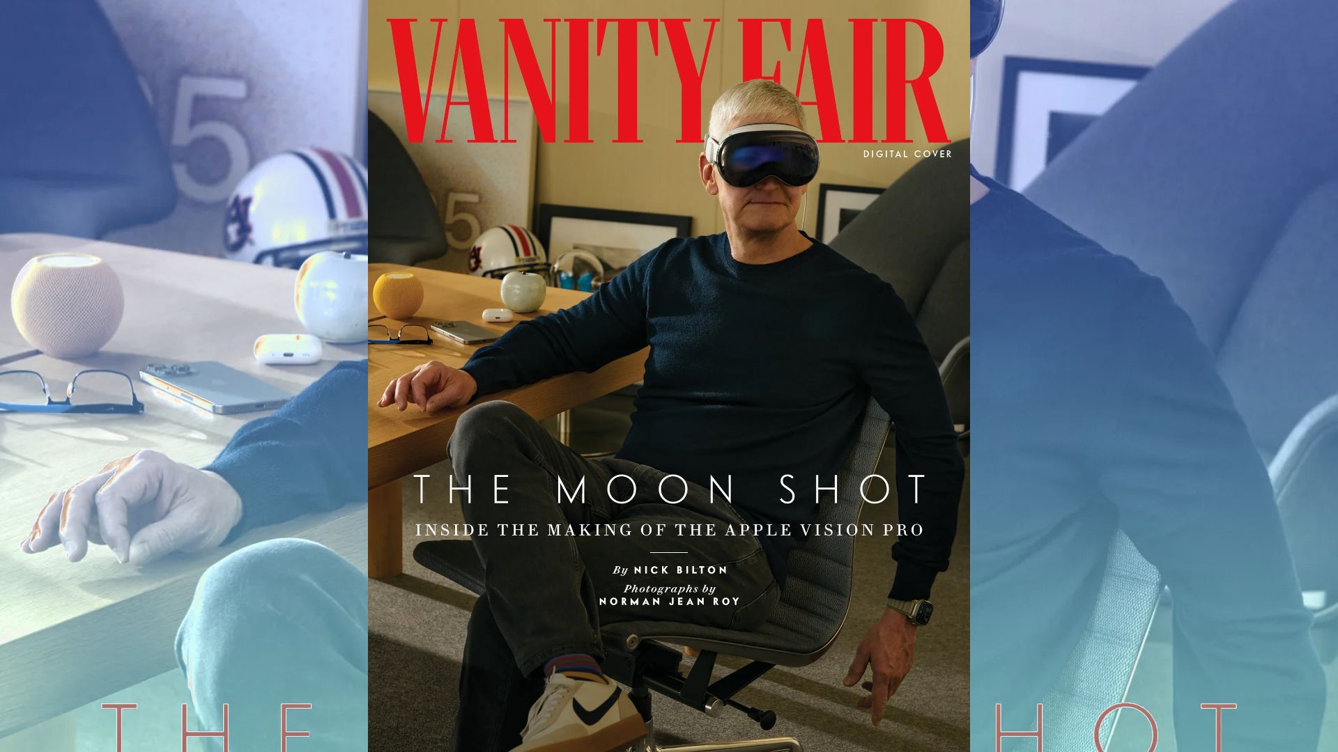 Here's What Tim Cook Looks Like Wearing Apple Vision Pro - MacRumors