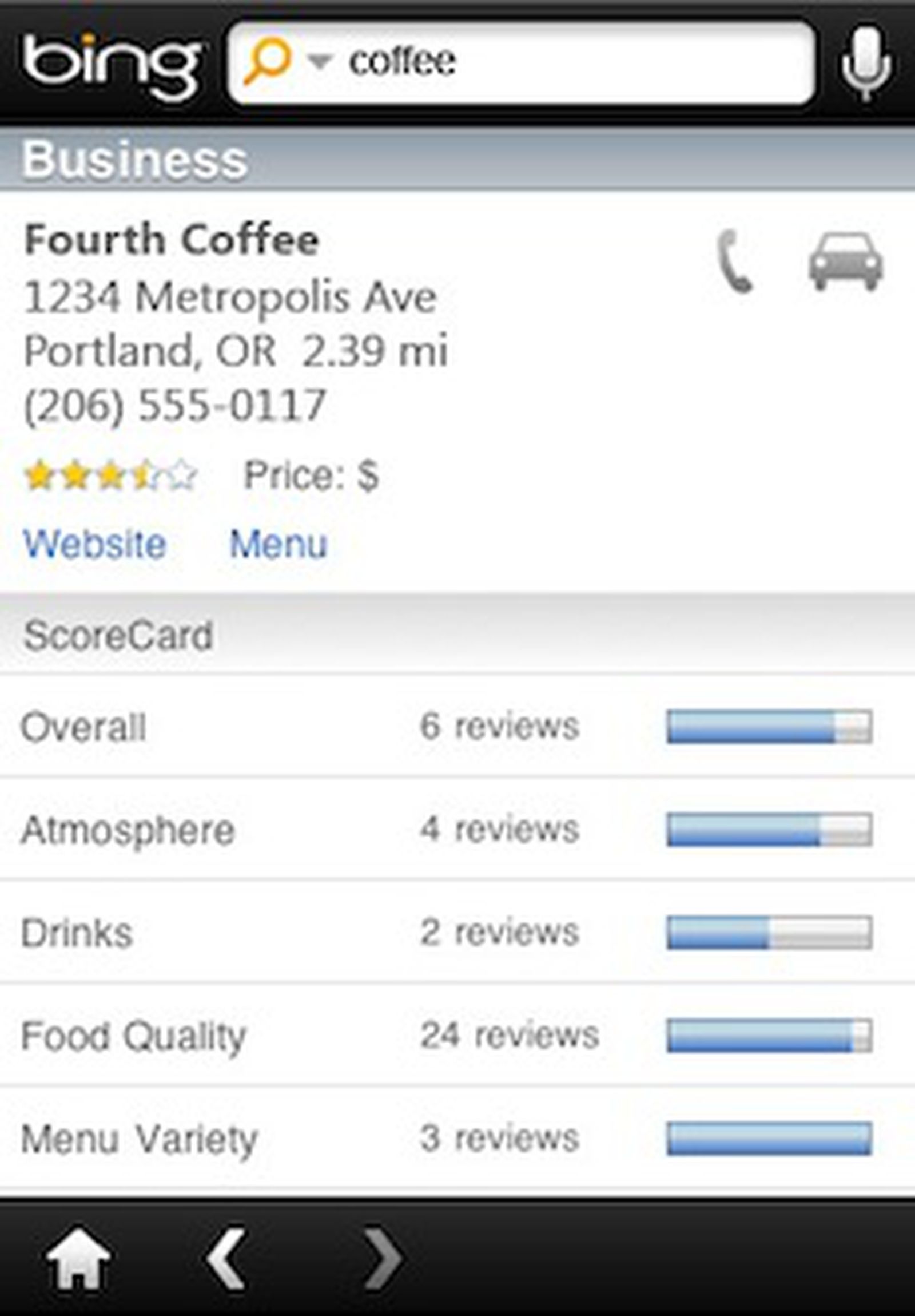 Microsoft Brings Bing to the iPhone - MacRumors