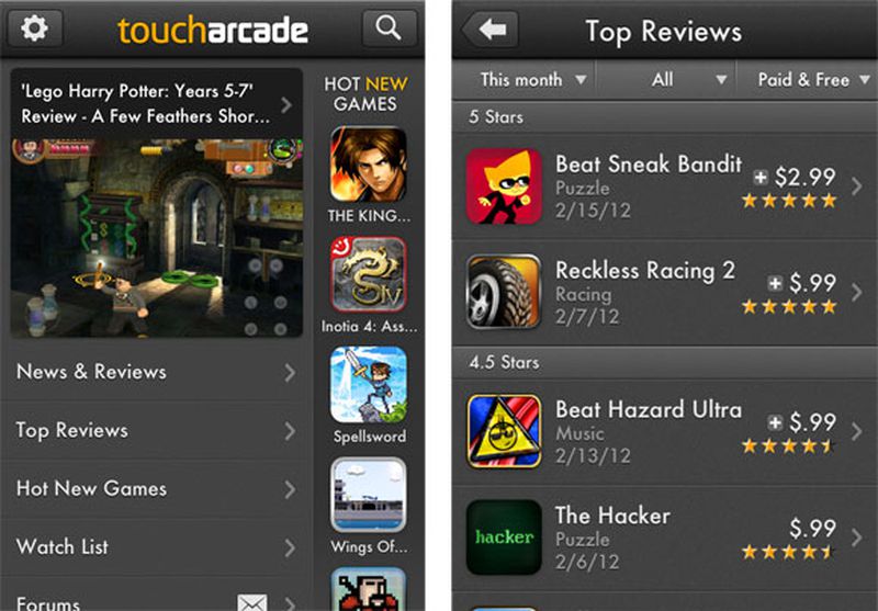 Official TouchArcade App Now Available - MacRumors