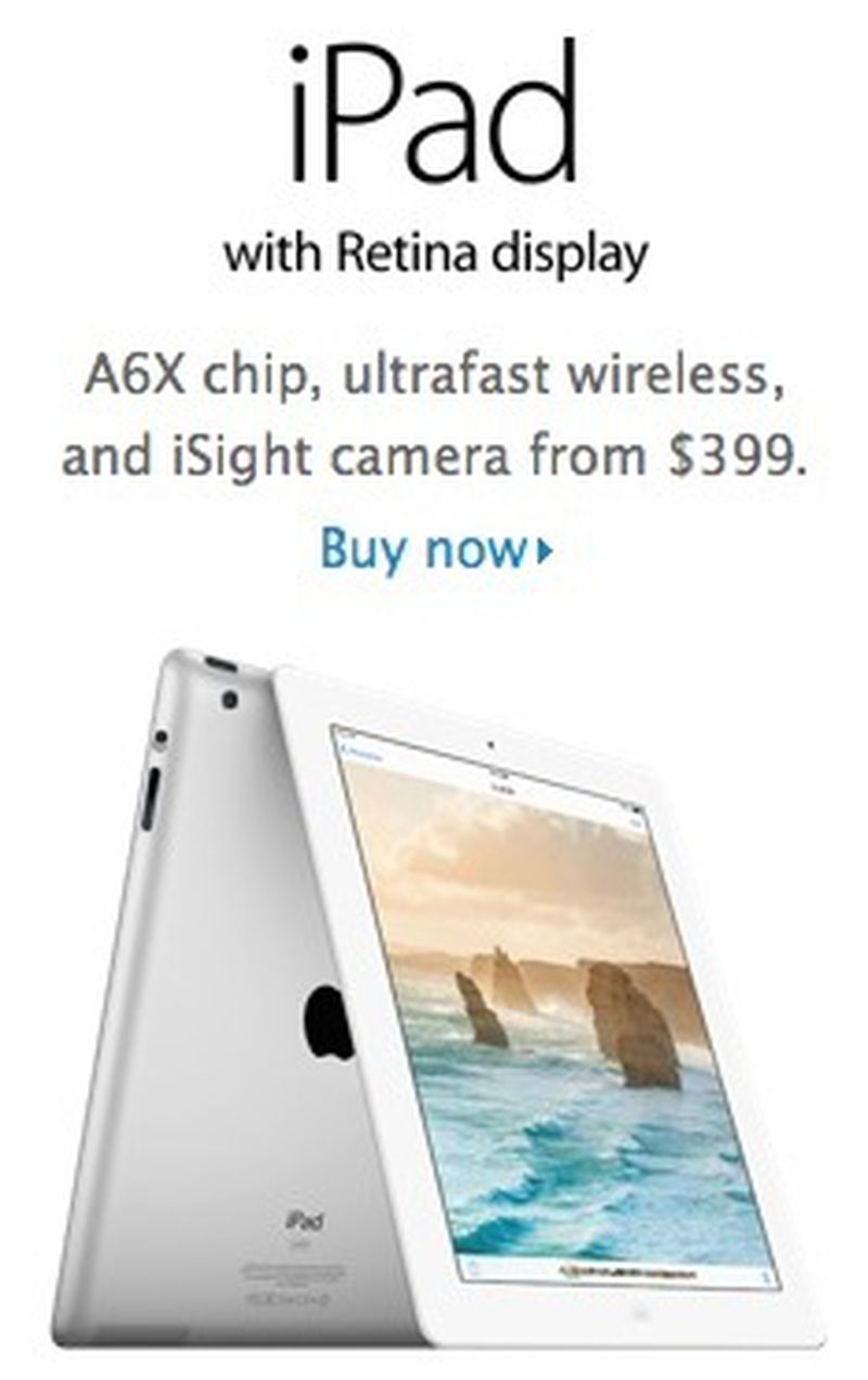 Apple Announces iPad 4 Relaunch, Confirms 8 GB iPhone 5c Limited to ...