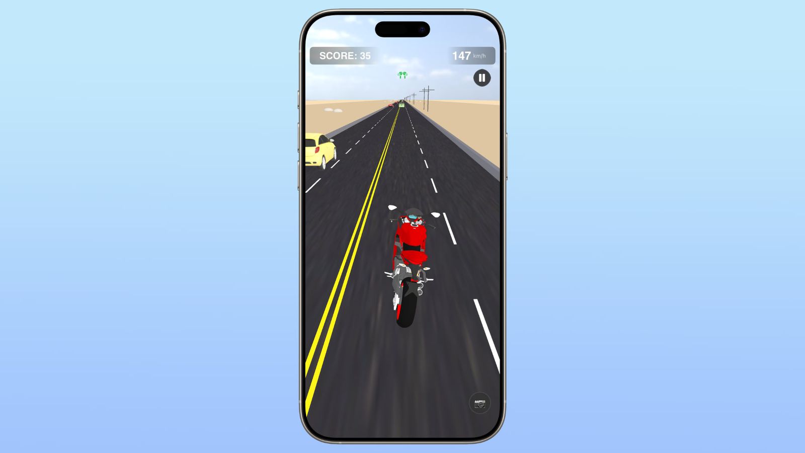 There's a Motorcycle Racing iOS Game You Control With AirPods - MacRumors