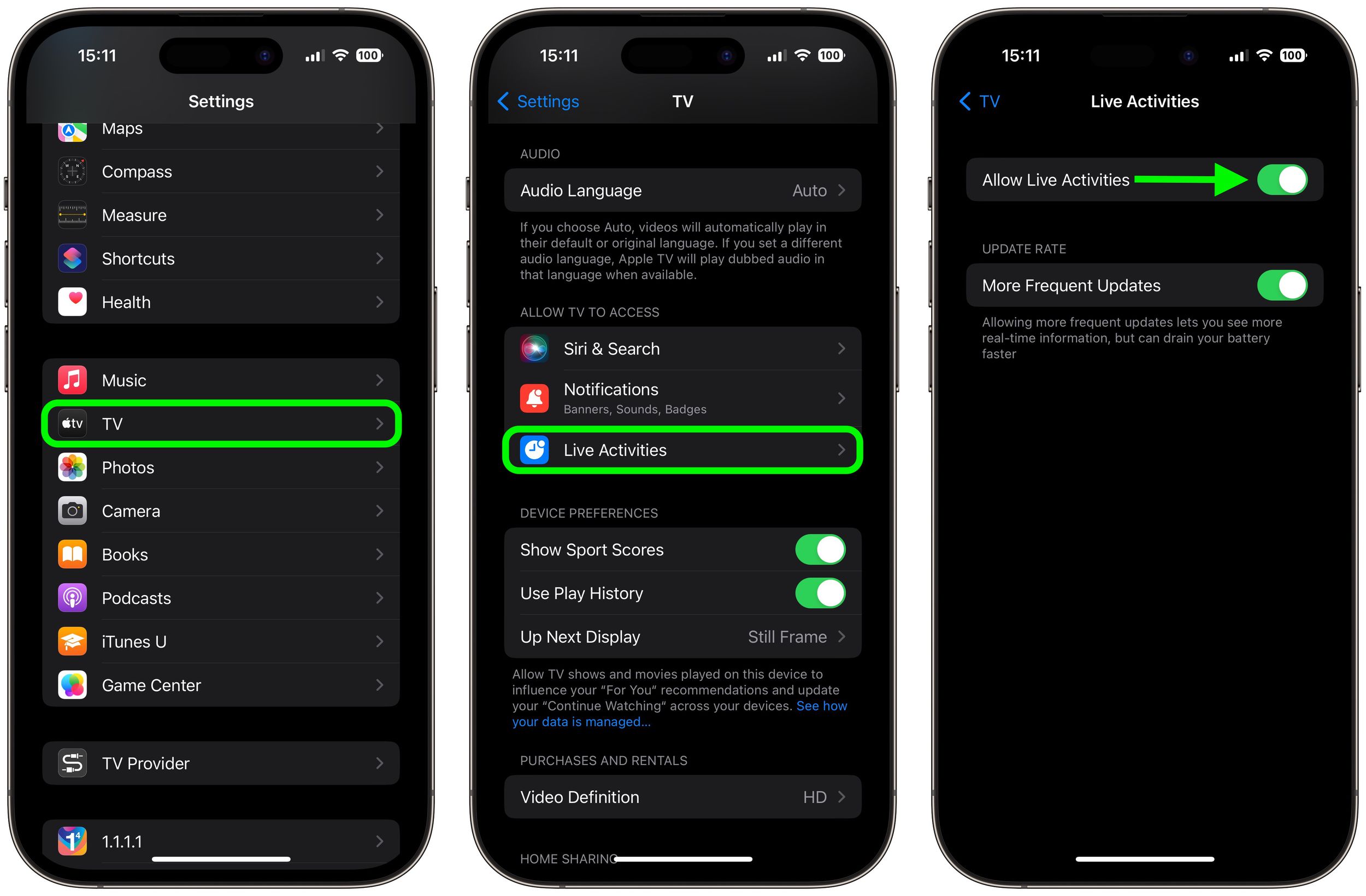 How to Enable Live Activities on iPhone - MacRumors