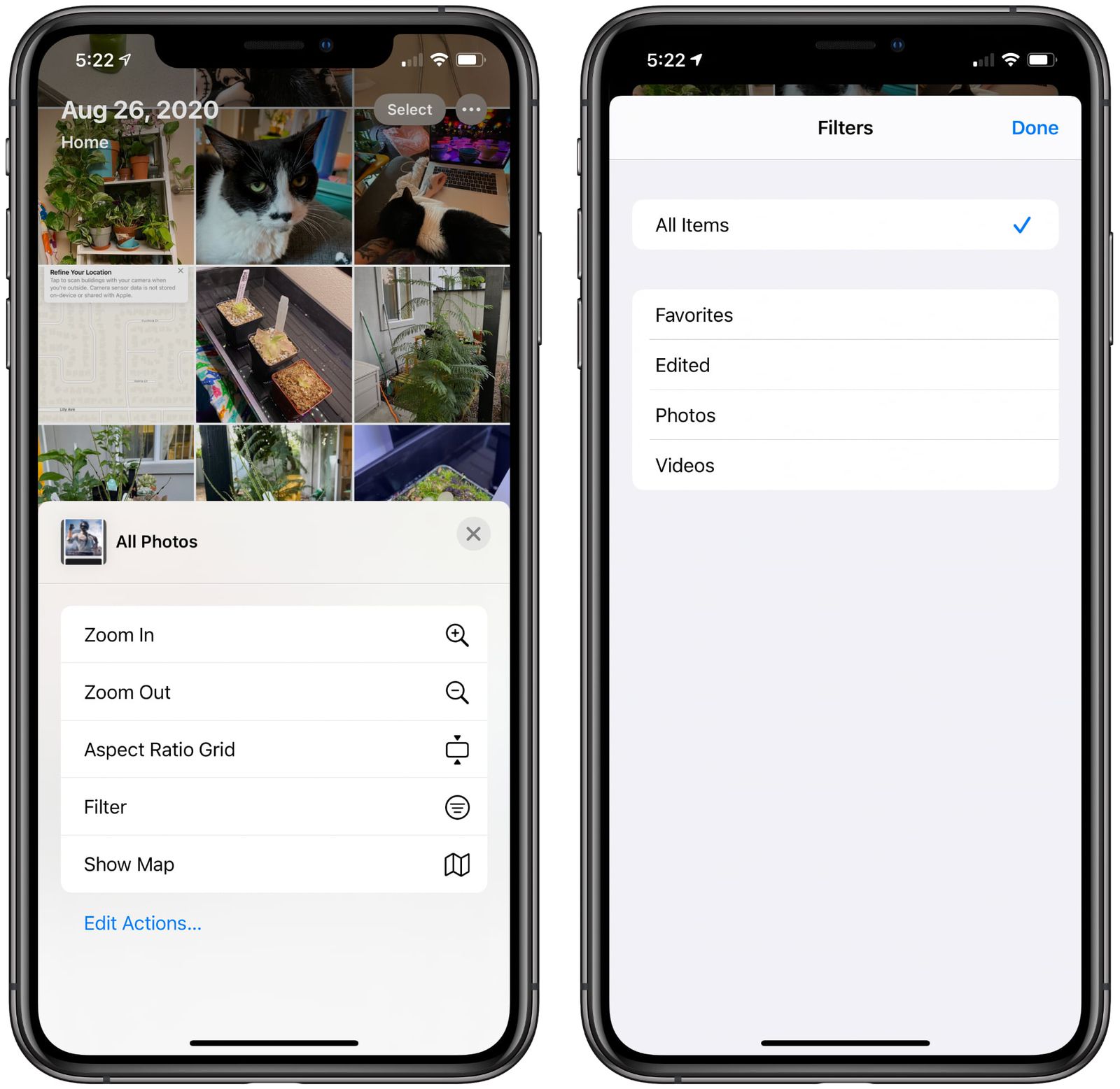 iOS 14 Photos and Camera: QuickTake Shortcut, Photo Captions, Mirrored ...