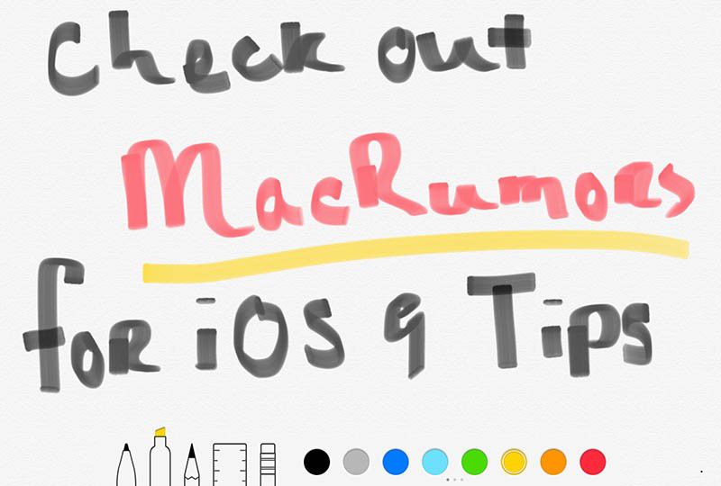 Inside iOS 9: Notes Gains Checklists, Photos, Sketches and More - MacRumors