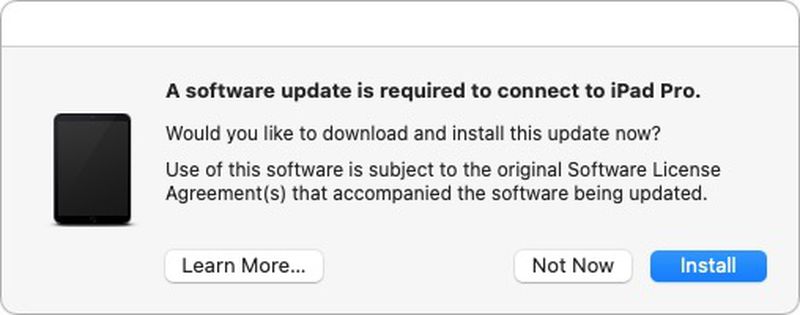 Apple Now Issues Mac-iOS Device Syncing Updates Via Software Update ...