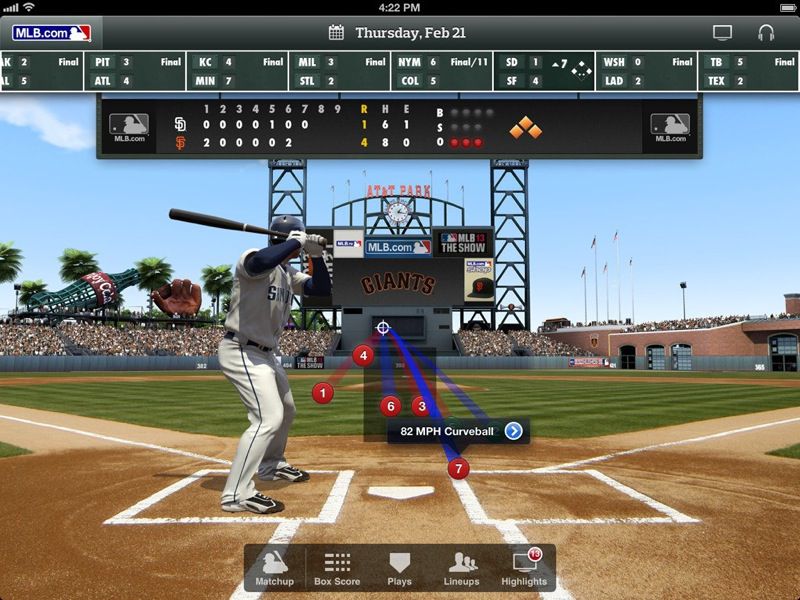 MLB At Bat Updated for the 2013 Season, Local Game Video Still Blacked ...
