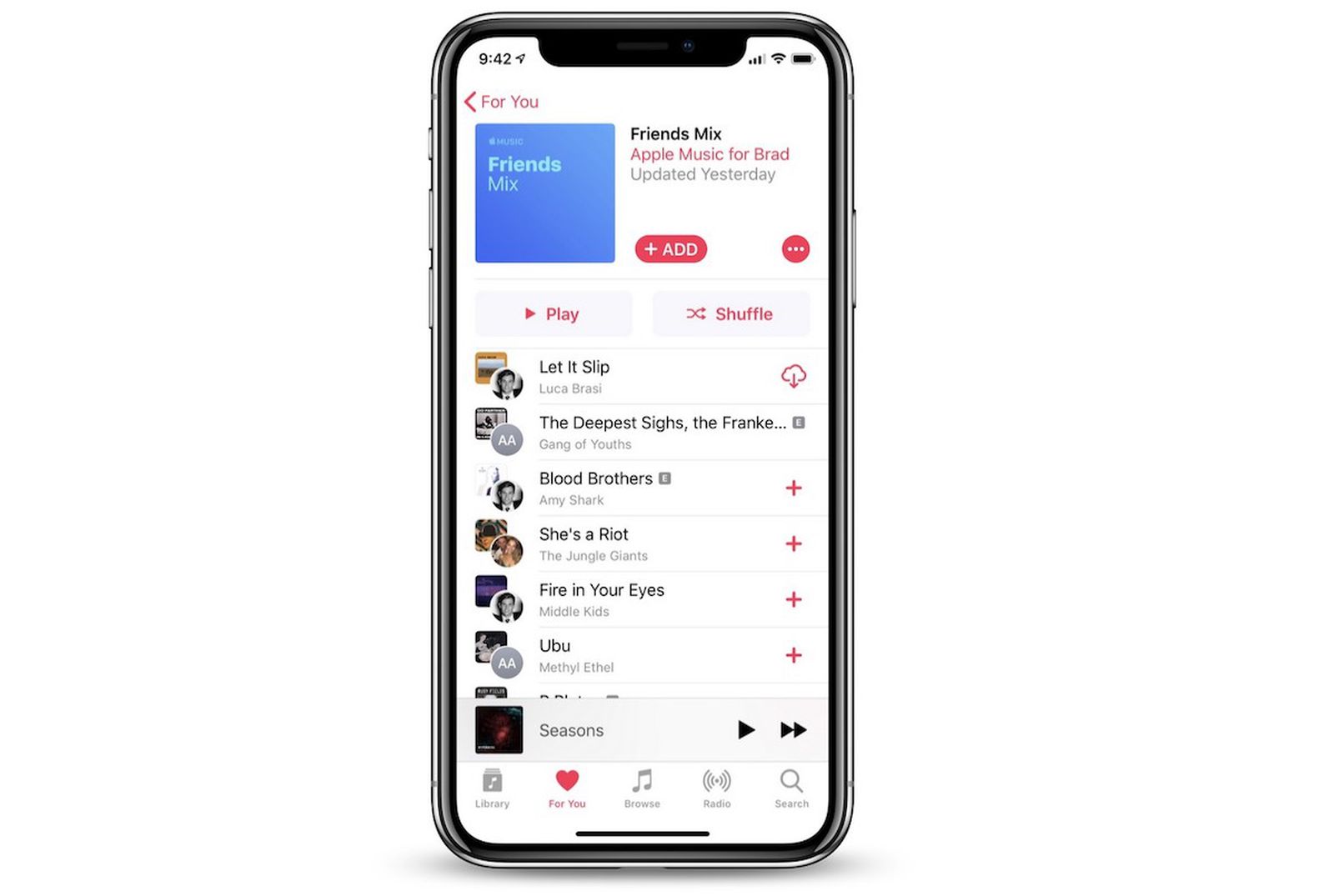 Apple Music Rolling Out 'Friends Mix' Highlighting Songs Your Friends ...