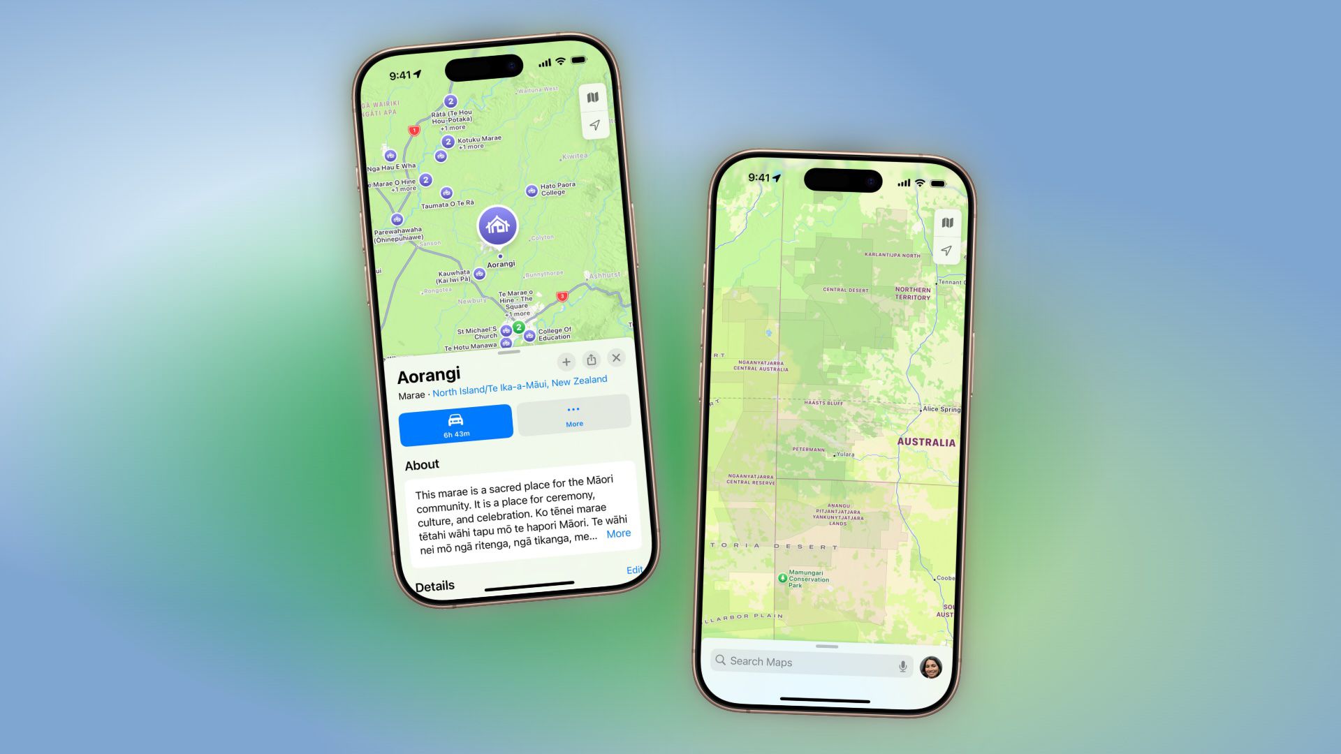 Apple Maps Now Shows Indigenous Lands in Australia and New Zealand ...
