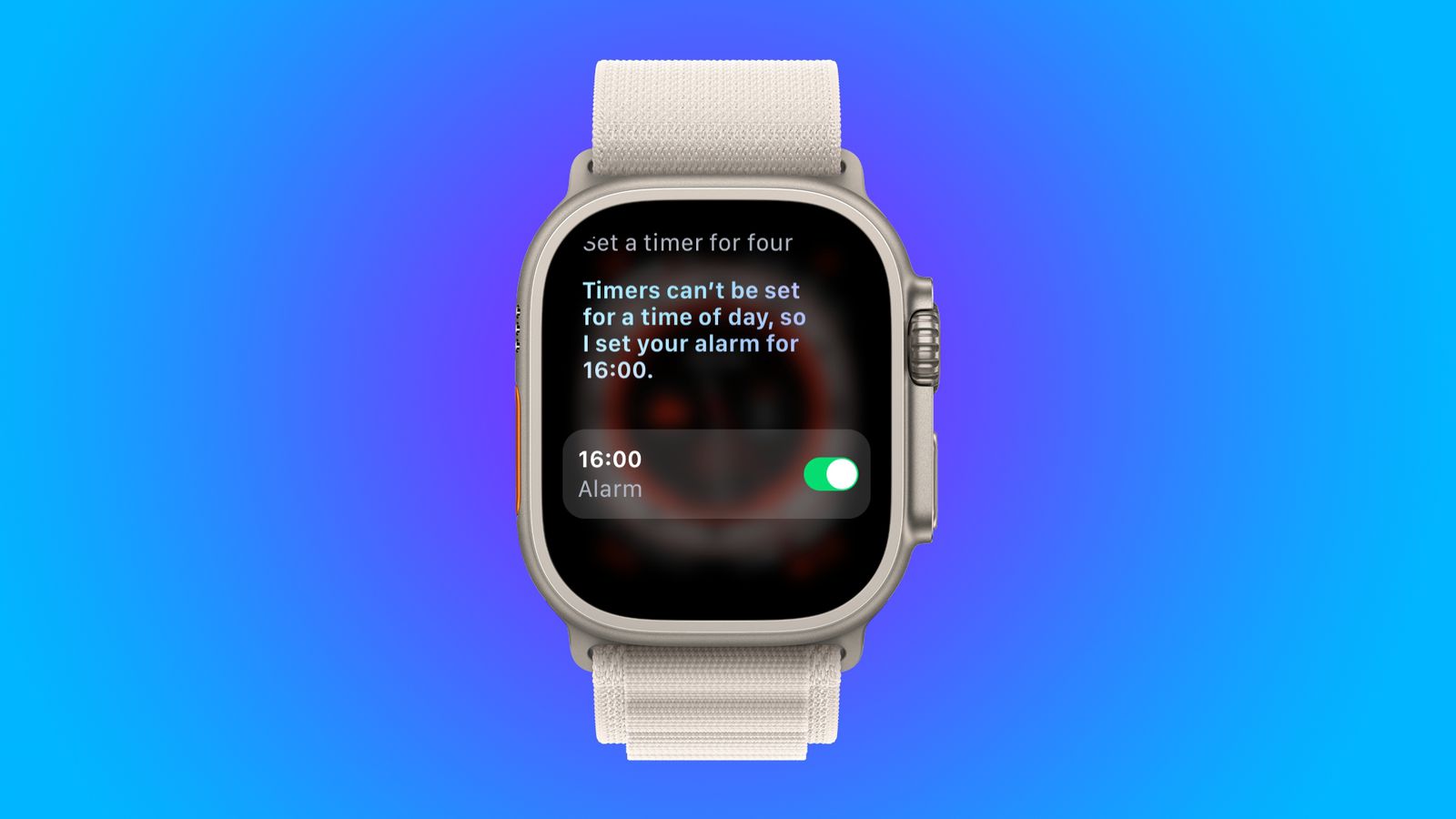 Siri Setting Apple Watch Timer Requests As Alarms - How to Fix - MacRumors
