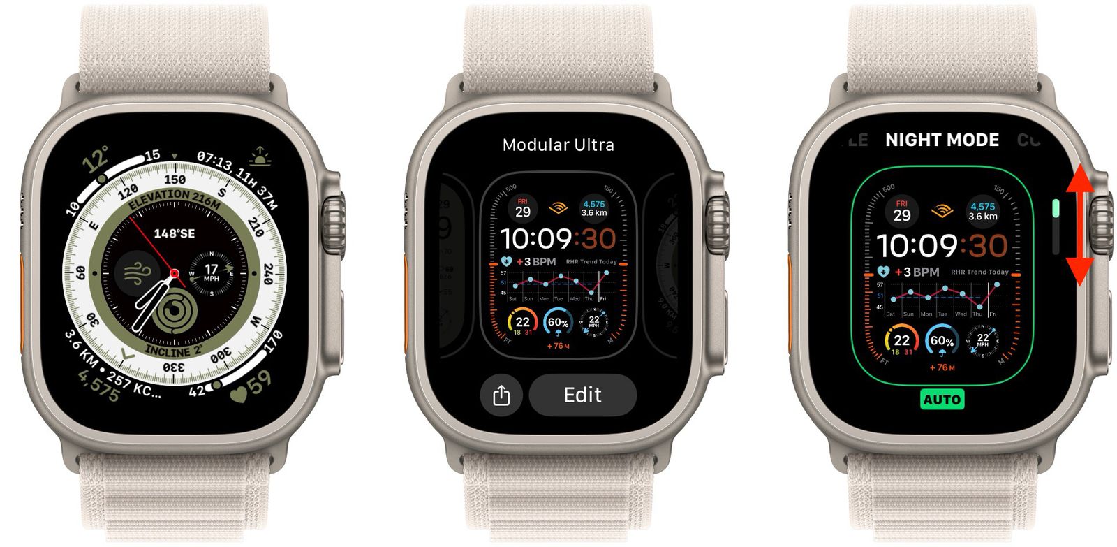 Apple Watch Ultra: How to Activate Night Mode - MacRumors