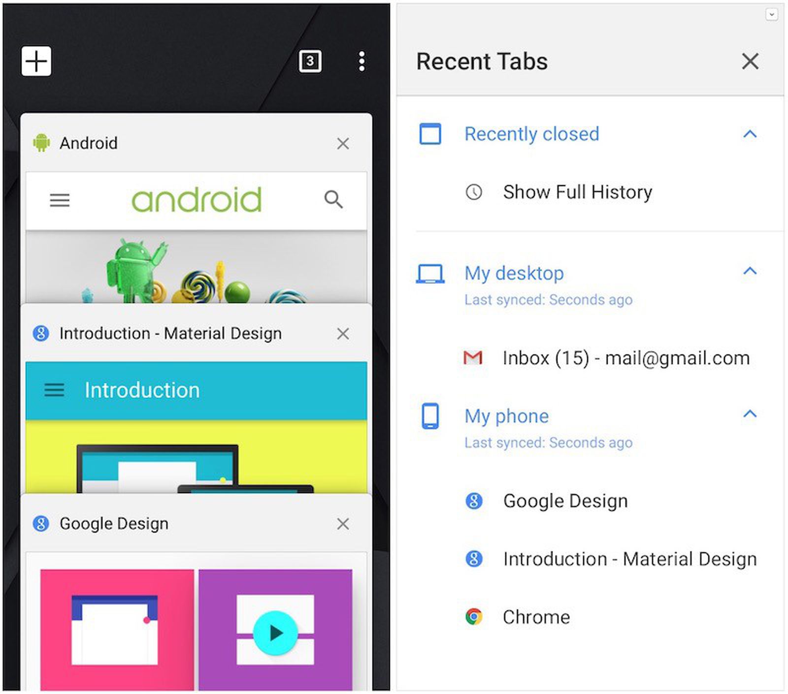 Chrome for iOS Updated With Handoff Support, Material Design, iPhone 6 ...