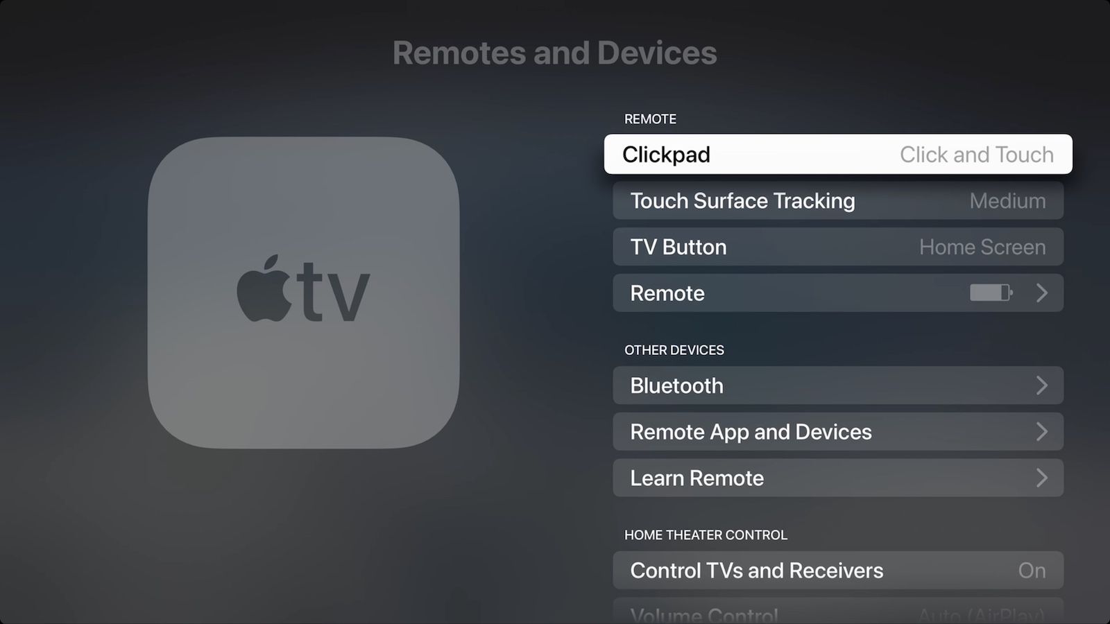 Apple TV: How to Customize the Clickpad on the New Siri Remote (2nd Gen ...