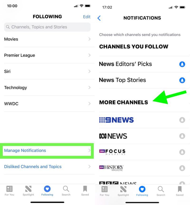 How to Take Control of Apple News Alerts in iOS 11 - MacRumors