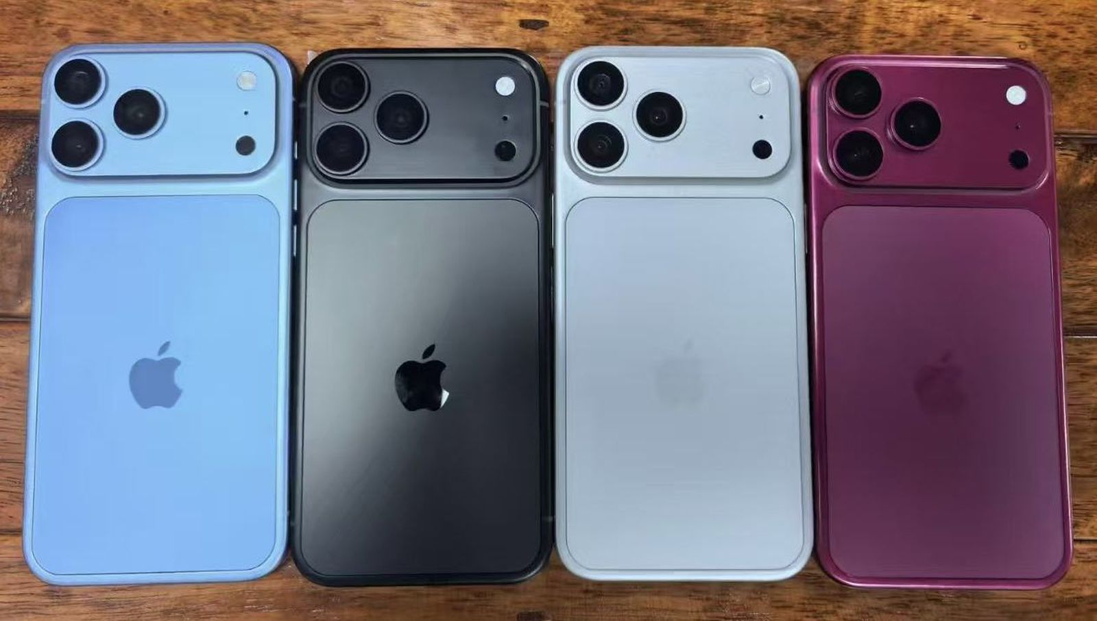 First Look at iPhone 18 Pro Color Options Revealed by Dummy Models ...