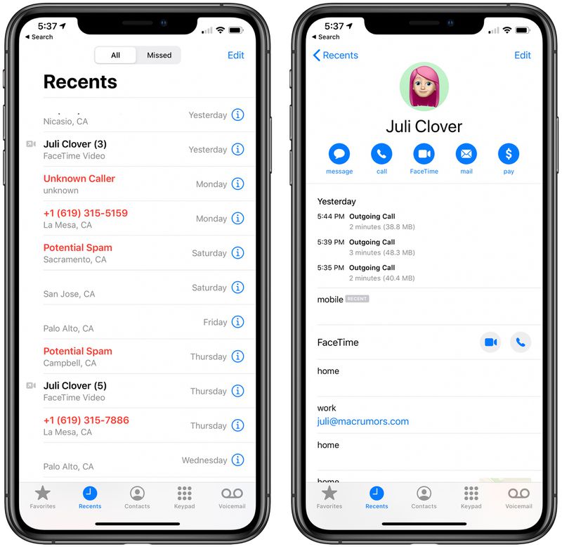 How to Check How Much Cellular Data FaceTime Uses - MacRumors