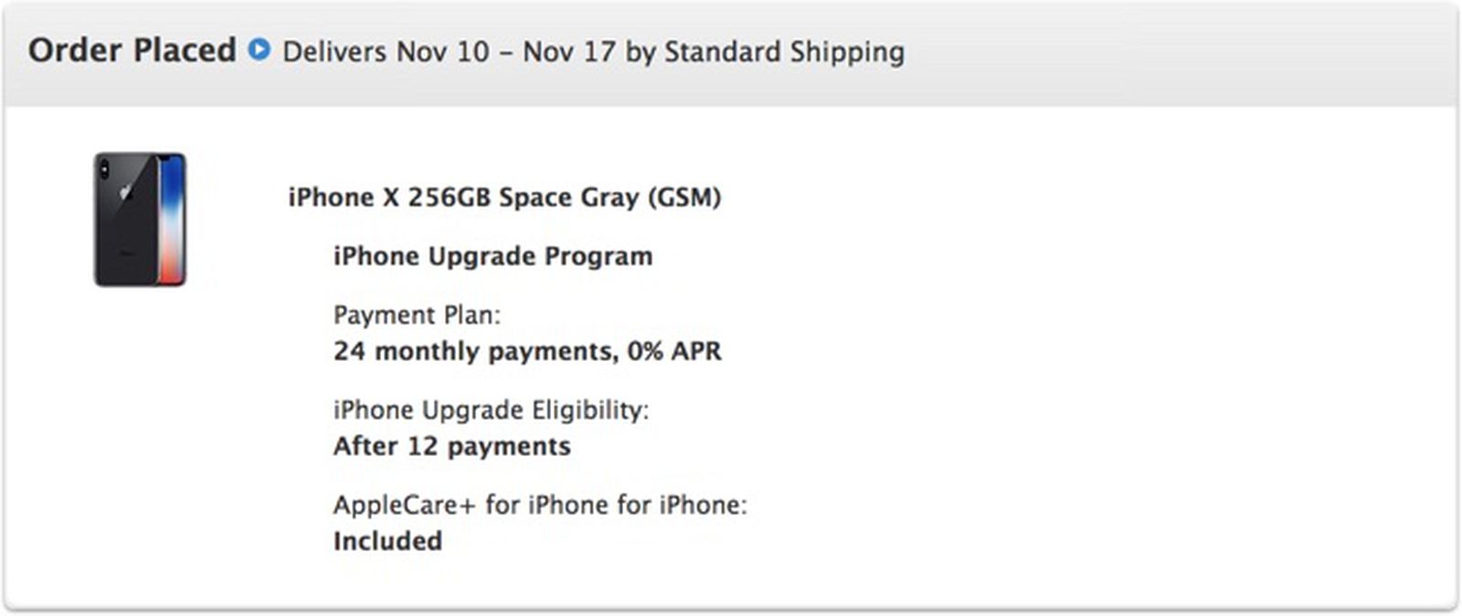 Apple Updating Some iPhone X Orders With Improved Delivery Dates ...