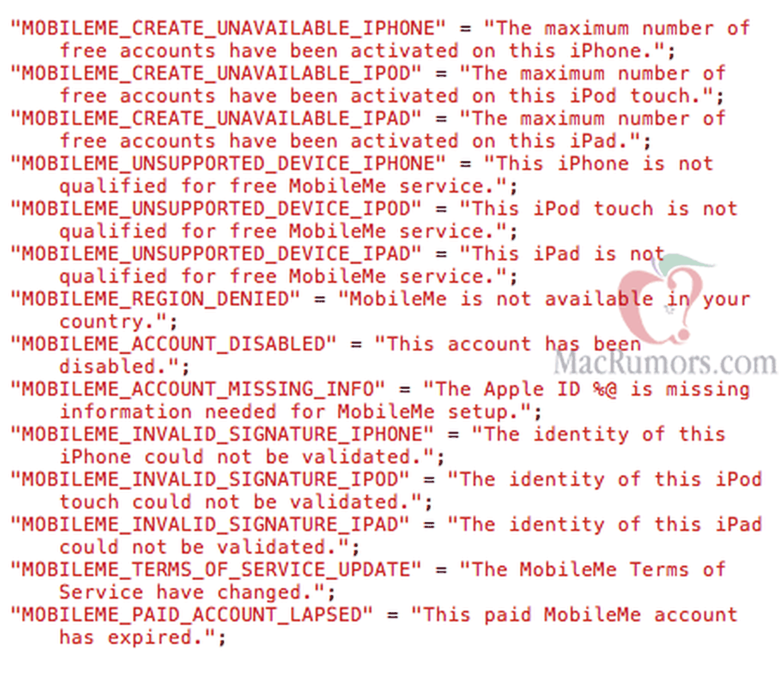 Apple to Offer Free MobileMe Service to Some iOS Users? - MacRumors