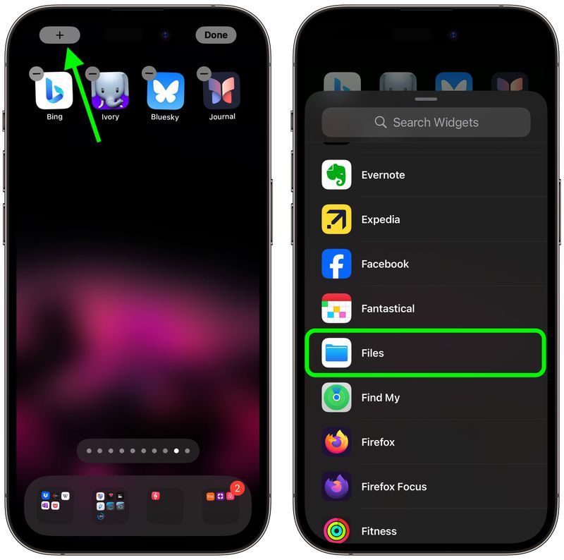 Access Your Recent Files From iPhone Home Screen - MacRumors