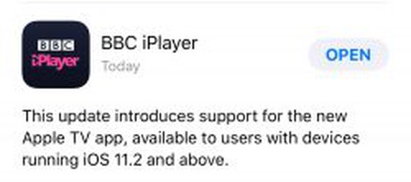 BBC iPlayer Update Hints at Imminent Release of Apple's TV App in the ...