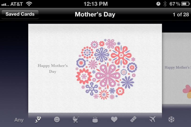 Apple Updates 'Cards' App With New Designs for Mother's Day - MacRumors