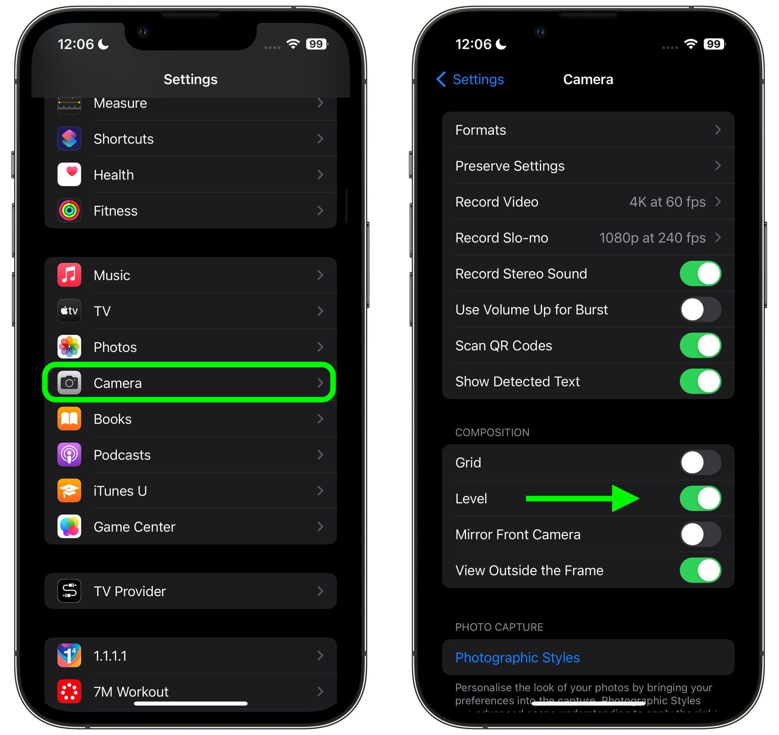 iOS 17: How to Straighten Your Shooting Angle With the New Camera Level ...