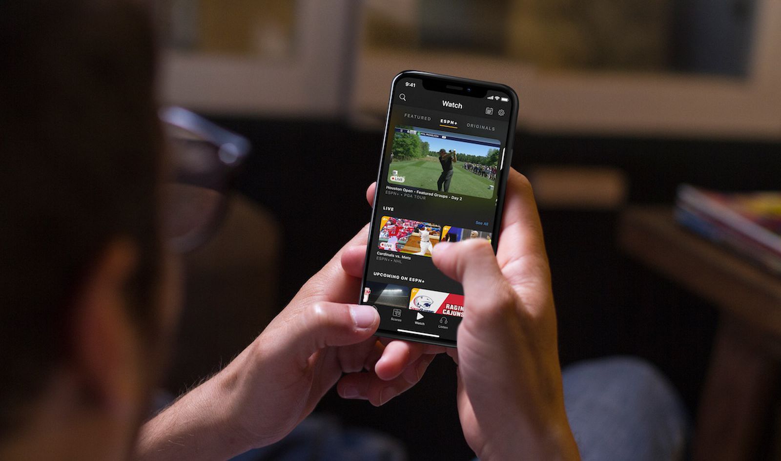 ESPN+ Streaming Service Launches in Redesigned ESPN App for iPhone ...