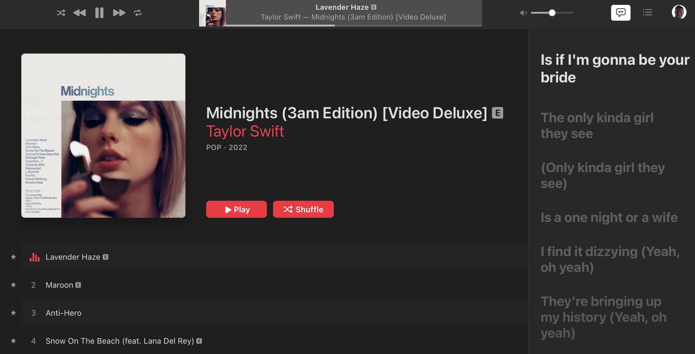 Apple Testing Song Lyrics for Apple Music Web Player - MacRumors