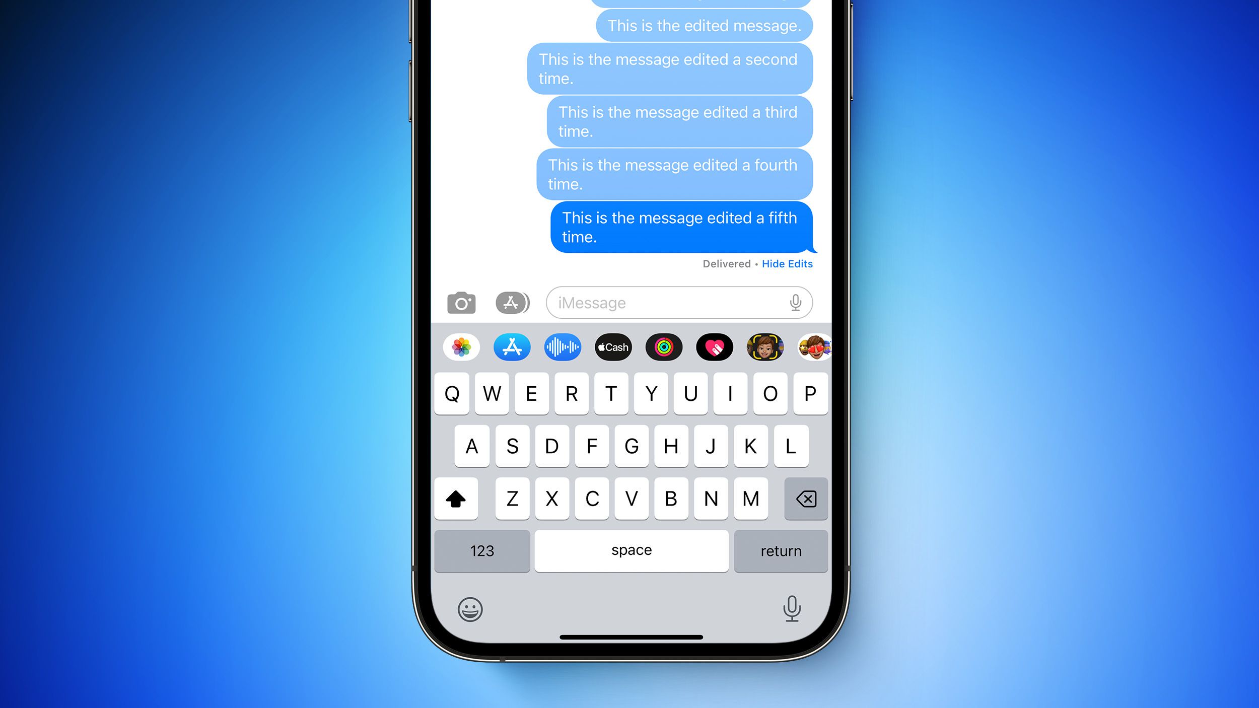 Edited iMessages in iOS 16 Now Display Original Text, Undo Send Limited ...