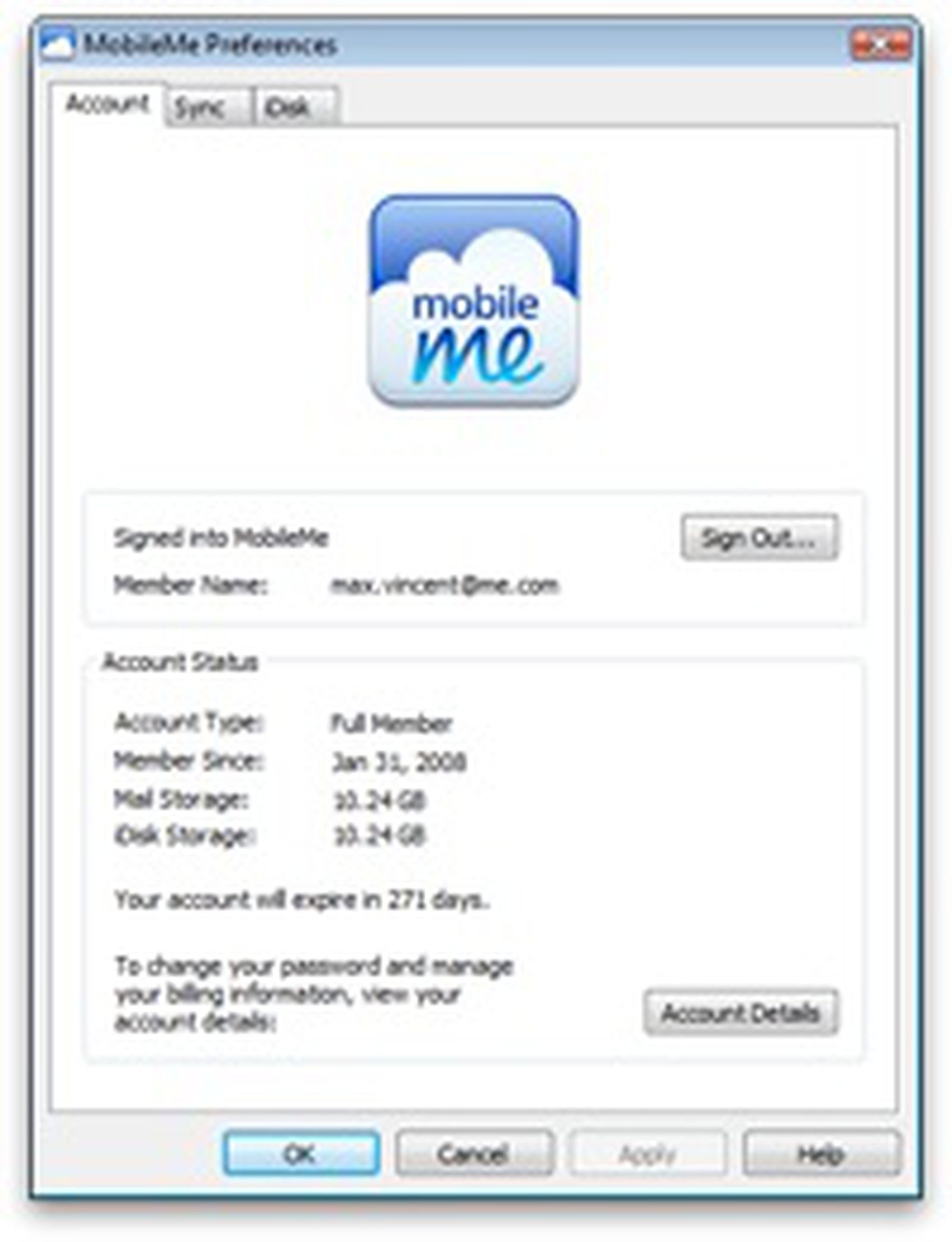 MobileMe Control Panel for Windows Updated for iTunes 9.2 - MacRumors