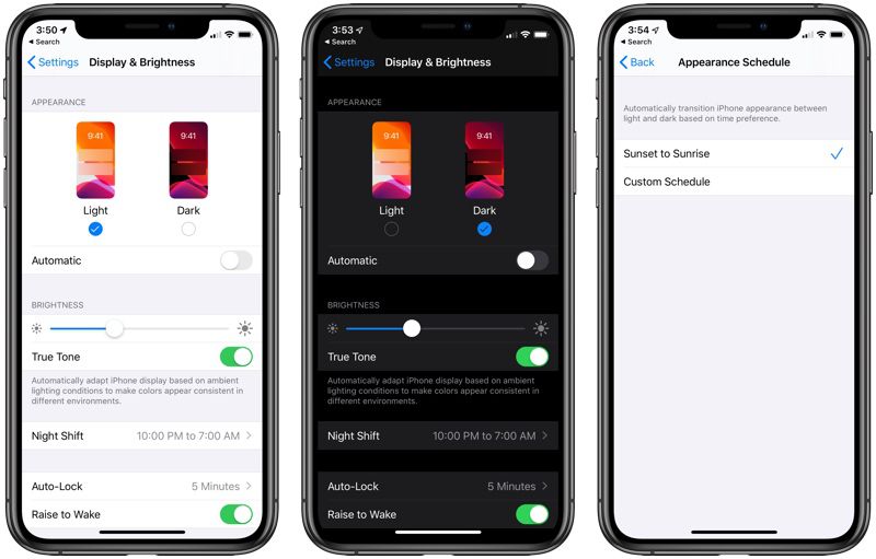 Dark Mode on iPhone and iPad - MacRumors